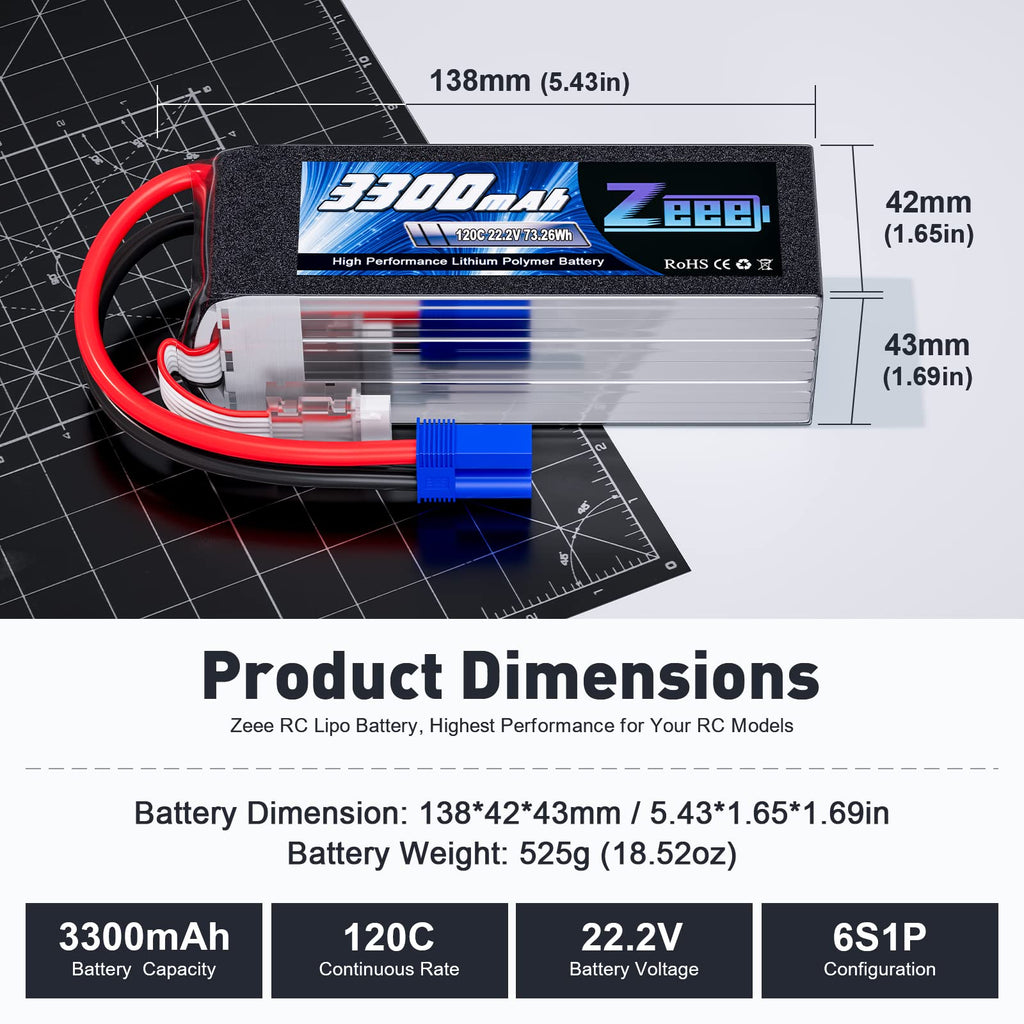 Zeee 6S LiPo Battery
