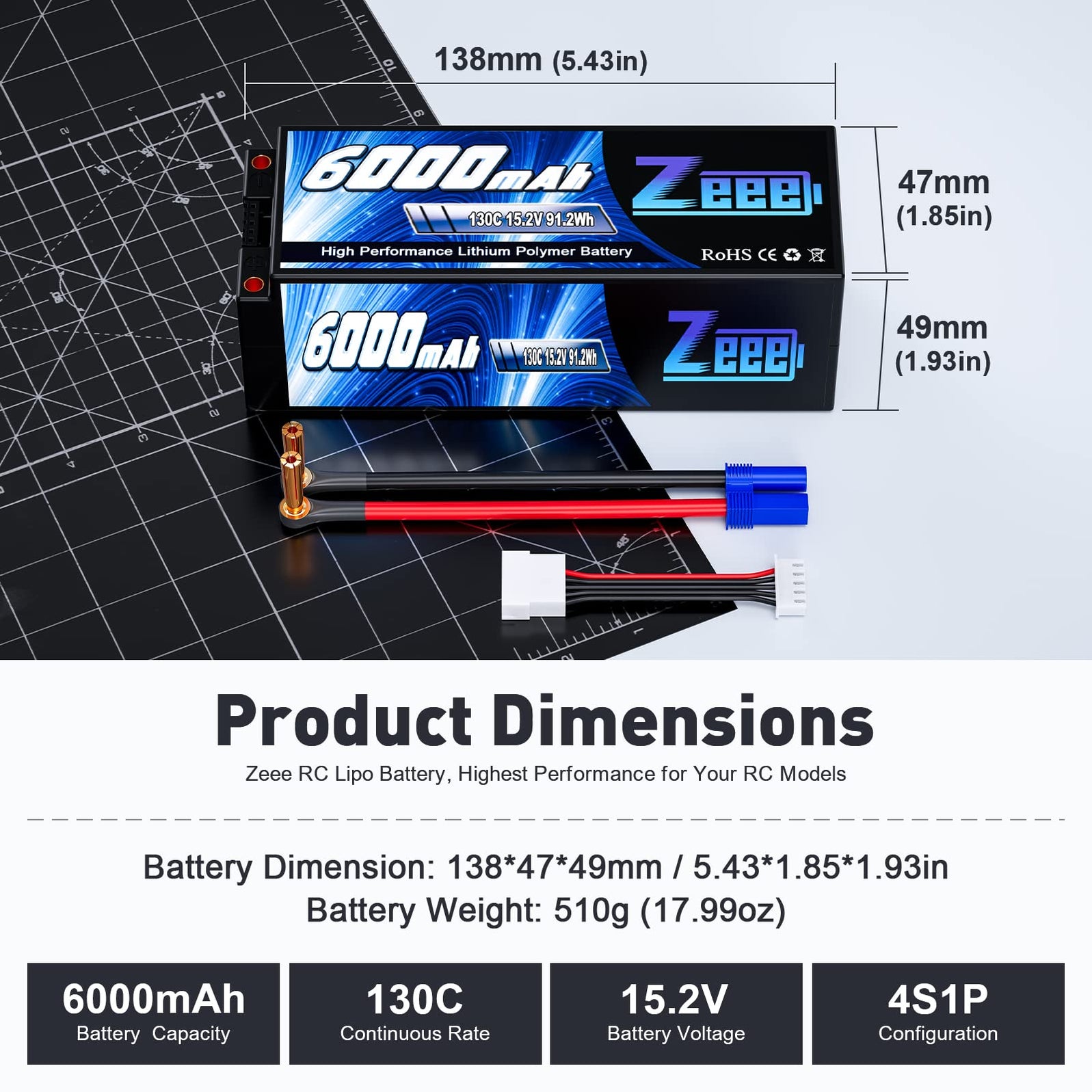 Zeee RC Lipo Battery official store