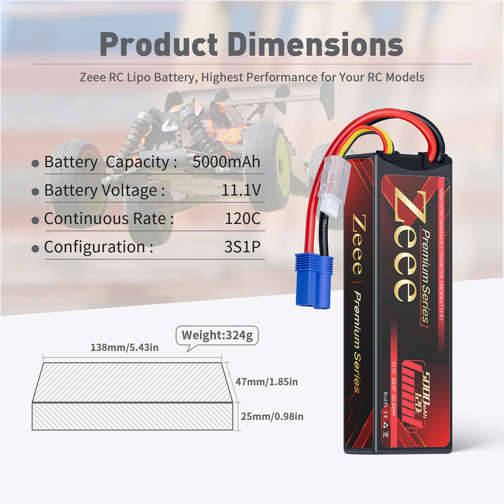 Zeee Premium Series Lipo Battery