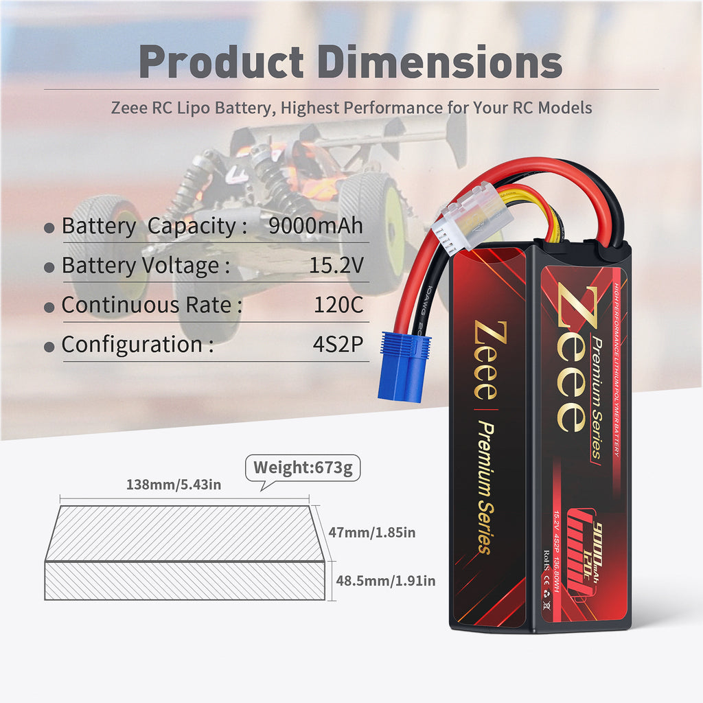 Zeee 4S LiPo Battery