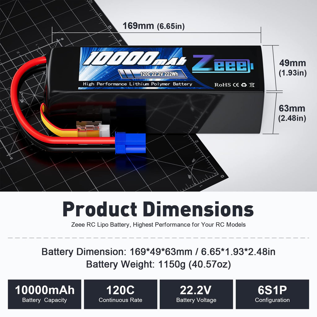 Zeee 6S LiPo Battery